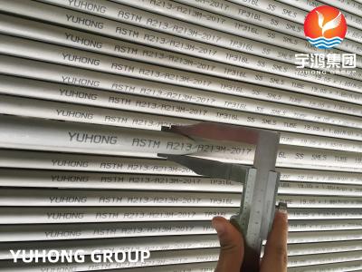 Cina Tubo per scambiatori di calore in acciaio inossidabile A213 TP316L in condensatore ed evaporatore in vendita