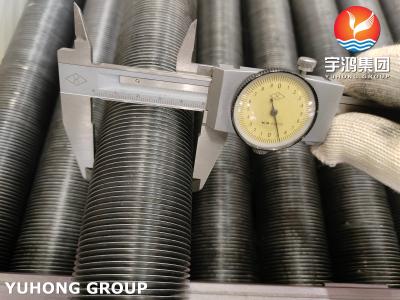 China Embedded G Fin Tube, ASTM A179 With Fin Material Al1060 For Dry Air Cooler for sale