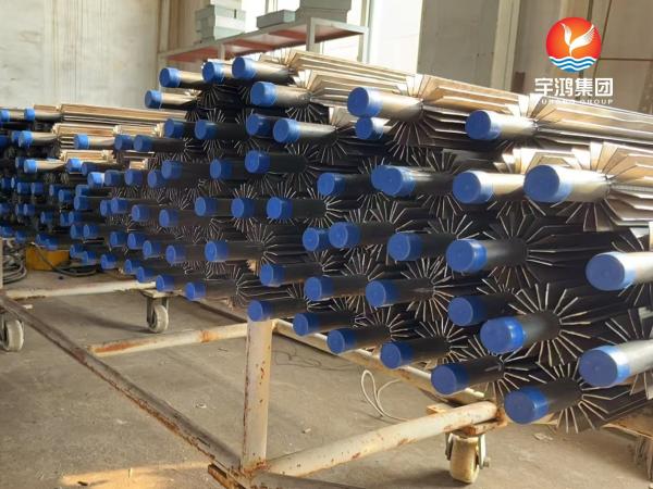 Quality Longitudinal Finned Tubes ASTM A179 Heat Exchanger Tubes With Carbon Steel Fins for sale