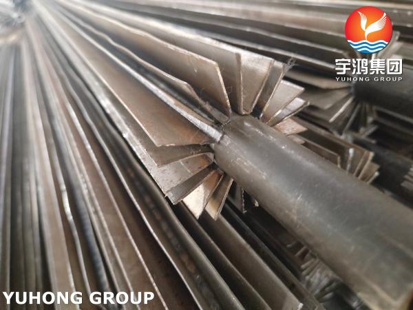 Quality ASTM A179 Carbon Steel Longitudinal Fin Tube Carbon Steel Fin For  Heat Recovery for sale