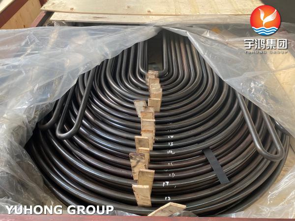 Quality EN 10216-2 P265GH Alloy Steel Seamless U Tube 28 Meters For Heat Exchanger PT for sale