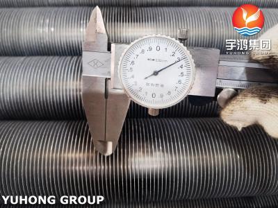 Cina ASTM A179 Tubo a pinna estruso con pinna di alluminio per evaporatore e preriscaldatore d'aria in vendita