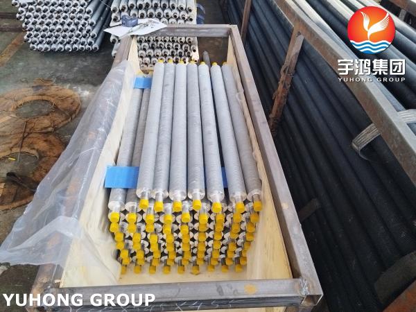 Quality ASTM A249 TP304 Wound L Type Tube For Bolier Heat Exchanger for sale