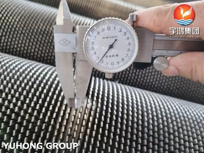Cina HFW tubo serrato a pinne ASTM A312 TP304H con pinne in acciaio inossidabile per riscaldamento in vendita