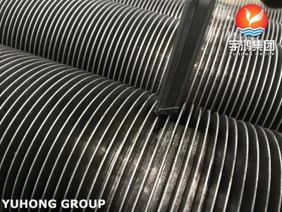 China High Frequency Welding Solid Finned Tube ASTM A213 T9 with AS Fins For Heat Exchanger for sale