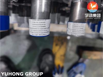 China ASTM B163 Alloy 825 N08825 Nickel Alloy Extruded Fin Tubes With AL1060 Fins for sale