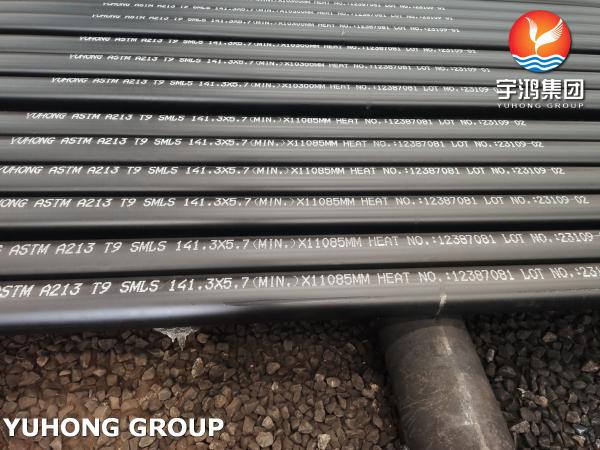 Quality ASTM A213 T9 Alloy Steel Seamless Furnace and Heat Exchanger Tubes for sale