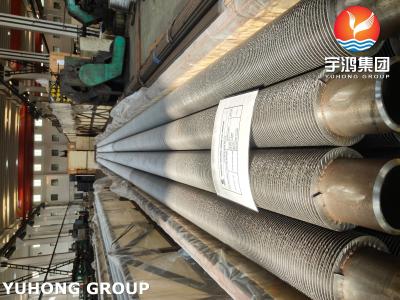 Cina Tubo a pinna solida ASTM A335 P22 tubo senza cuciture in acciaio in lega con striscia 11-13CR per bobina di convezione in vendita
