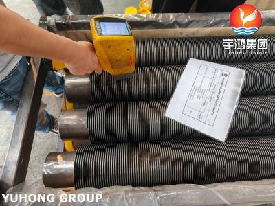 Cina Tubo a pinna solida ASTM A335 P22 tubo senza cuciture in acciaio in lega con striscia 11-13CR per bobina di convezione in vendita