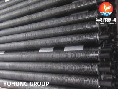 Cina ASTM A179/ ASME SA179 Tubi a pinna arrotolati in acciaio al carbonio con striscia di alluminio Al1060 in vendita