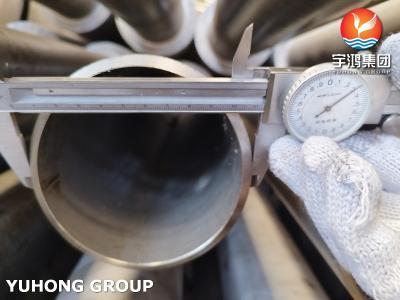 China Stainless Steel, HFW Serrated Fin Tube, ASTM A312 TP304H With SS304 Fin, For Radiator Tube for sale