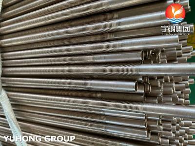 China ASTM B111 C71500 Copper Nickel Steel Seamless Tube Low Fin Tube For Heat Exchanger for sale