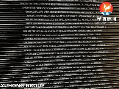 Cina ASME SA106 Gr.B Tubo di caldaia senza saldatura in acciaio al carbonio per ambienti ad alta temperatura in vendita