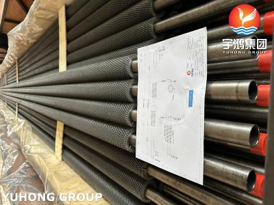 Cina ASME SA213 T22 Tubo a pinna serrata per unità di recupero del calore di scarico e riscaldatori a fuoco in vendita