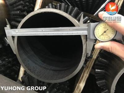 Cina ASTM A106 GR.B Tubo con stucco senza saldatura in acciaio al carbonio per tubo di convezione in vendita