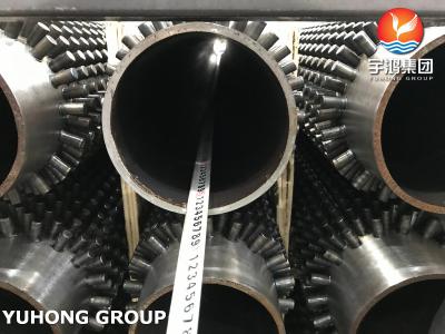 Cina Tubo senza cuciture in acciaio al carbonio, tubo a stucco ASTM A106 GR.B, per tubo radiante in forno in vendita