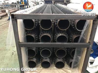 Cina Tubo senza cuciture in acciaio al carbonio, tubo a stucco ASTM A106 GR.B, per tubo radiante in forno in vendita