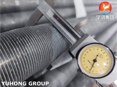 Cina ASTM B163 Incoloy 825 Tubo a pinna estrusa con pinna di alluminio per scambiatori raffreddati ad aria in vendita