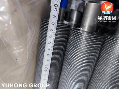Cina ASTM B163 Incoloy 825 Tubo a pinna estrusa con pinna di alluminio per scambiatori raffreddati ad aria in vendita