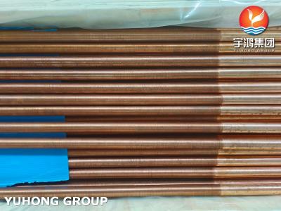 Cina Tubi in rame fosforo ASTM B111 C12200 per condensatori di acqua di mare in vendita