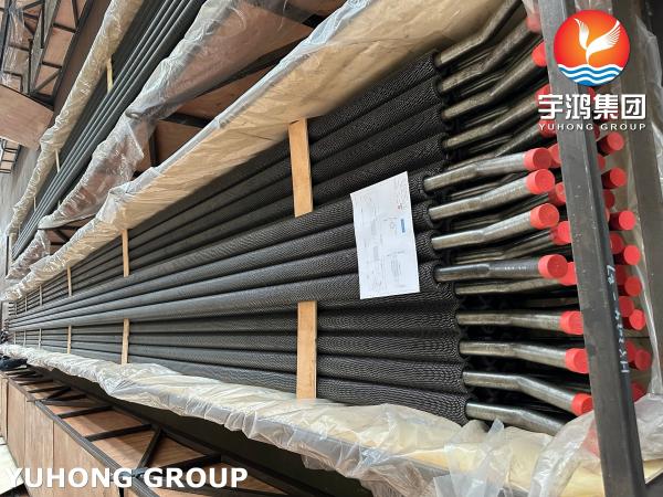 Quality HFW Serrated Finned Tubes ASME SA213 T22 With CS Fins For Heat Exchanger for sale