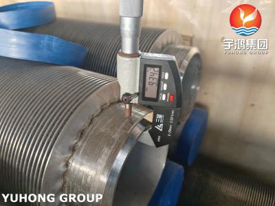 중국 ASTM A213 TP347H HFW 솔리드 핀 튜브 (11-13Cr 핀 포함) - 과열기용 판매용