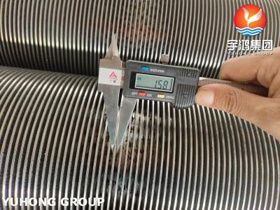 중국 ASTM A213 TP347H HFW 솔리드 핀 튜브 (11-13Cr 핀 포함) - 과열기용 판매용