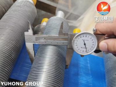 China ASTM A249 TP304 L Fin Tube Fin Fan Stainless Steel Welded Tube for sale