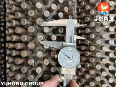 China ASTM A312 TP304 SS HFW Tubos Aletados com Pinos Transferência de Calor Superior para Aquecedores à venda