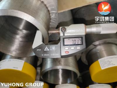 중국 석유화학 정유 산업용 ASTM A335 P9 합금강 솔리드 핀 튜브 판매용