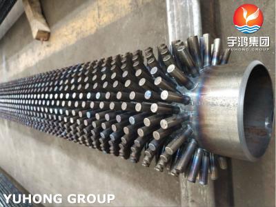 China ASTM A335 P9 Chroom-molybdeen legering met een spuitpunt, met vinnen, voor toepassing in hoogtemperatuurovens Te koop