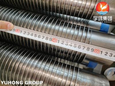 China ASTM A335 P22 HFW Fin Tube With 11-13CR Fin Strip For Furnace Tube for sale
