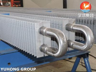 Cina ASTM A106 Tubo alettato quadrato (tipo H) in acciaio al carbonio senza saldatura per radiatore in vendita