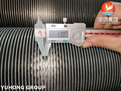 중국 ASTM A376 TP347H 합금강 HFW 솔리드 핀 튜브 (열교환기용) 판매용