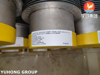 중국 ASTM A376 TP347H 열교환기용 솔리드 핀 튜브 판매용