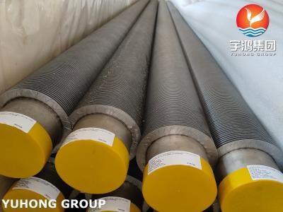 중국 ASTM A376 TP347H 열교환기용 솔리드 핀 튜브 판매용