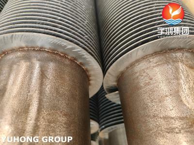 중국 합금 강철 꿰매지 않는 파이프, ASTM A335 P22, 콘벡션 코일용 11-13CR 핀을 가진 솔리드 핀 튜브 판매용