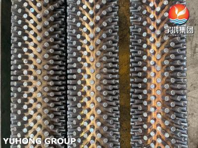 중국 ASTM A312 TP317L 스터드 핀 튜브 (화로용 11Cr 스터드 핀 포함) 판매용