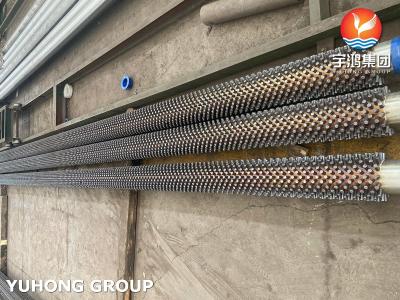 중국 ASTM A312 TP317L 스터드 핀 튜브 (화로용 11Cr 스터드 핀 포함) 판매용