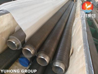 중국 가열용 가열기용 탄소강 고체지느러미를 가진 ASTM A213 TP347H HFW 핀드 튜브 판매용