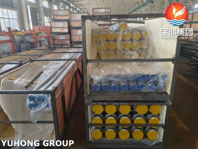 China ASTM A335 P9 Seamless HFW Solid Fin Tube For Fired Heater for sale