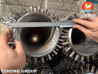 China ASTM A335 P22 Studded Fin Tube 13Cr (SS410) Pins For Furnaces and Heaters for sale
