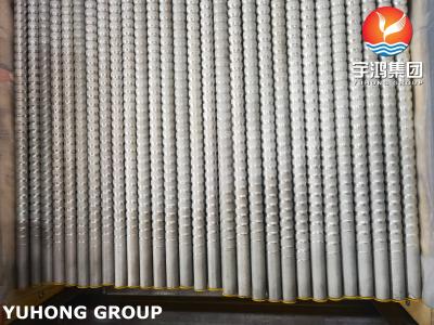 China High Efficiency ASTM A269 TP304 Corrugated Tube For Power Plant Condensers for sale