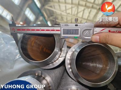 China ASTM A335 P22 Alloy Steel HFW Welded Finned Solid Tubes for HRSG Superheater for sale