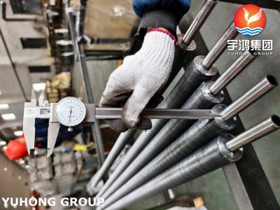 China Gost 550-2020 Steel 20 Embedded Finned Tube with Al1060 Fins For Air Coolers for sale