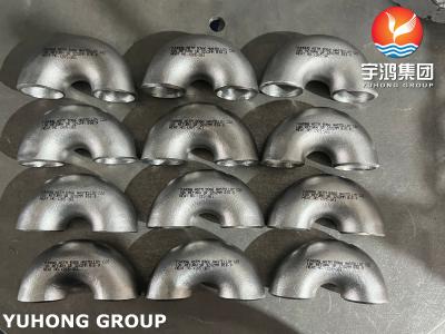 China Hastelloy C22 Pipe Fittings , ASTM B366 UNS N06022 Nickel Alloy 180° SR Return Bends for sale