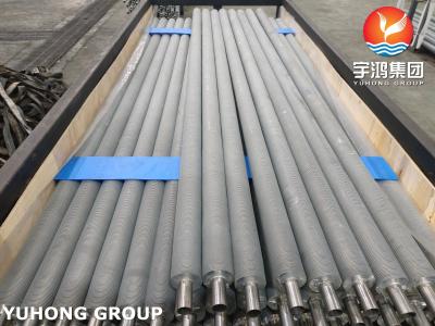 China EN 10217-7 1.4301/304 Stainless Steel Aluminum Extruded Fin Tube Core Heat Exchange Element for Air Cooling Equipment for sale