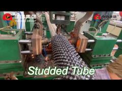 astm a335 p9 studded tube, with 11cr studs material , fired heater , furnace application