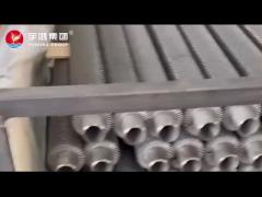 ASME SA192 Tubo de tubulação de pinhas de soldagem de tipo serrilhado para aquecedores a combustão