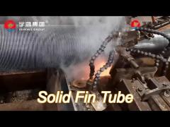 ASME SA335 P9 合金鋼 高周波溶接 渦巻き型固体羽根管 炉用
